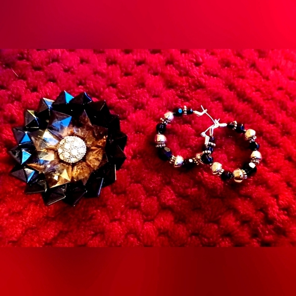 Jewelry | Vintage Brouch And Earring Set | Poshmark